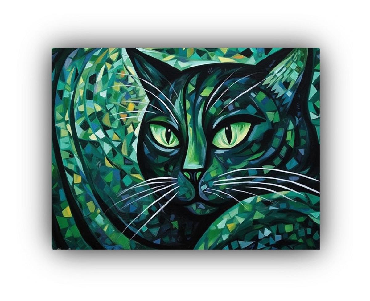 Gato Abstracto M213739 - Cuadros Canvas | Venta de cuadros decorativos ...