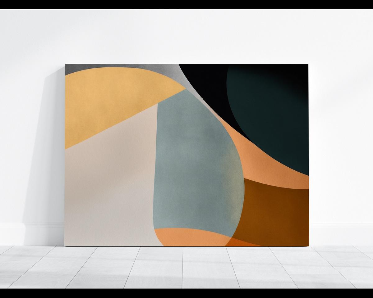 Cuadro Minimalista Líneas Simples Abstractas | Arte Moderno | HappyClick