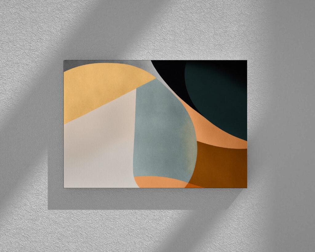 Cuadro Minimalista Líneas Simples Abstractas | Arte Moderno | HappyClick