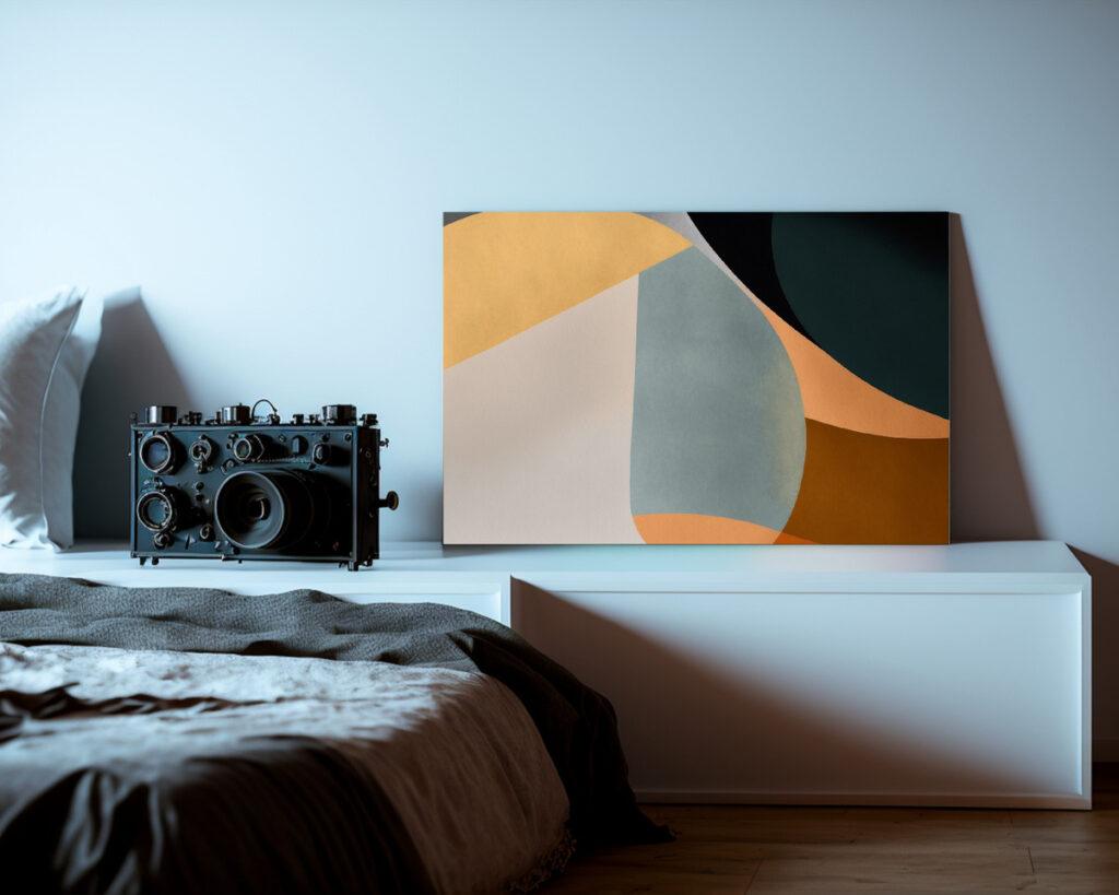 Cuadro Minimalista Líneas Simples Abstractas | Arte Moderno | HappyClick